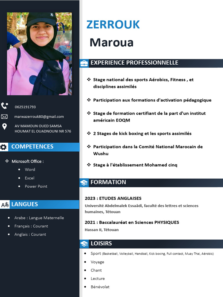 Mon CV (1) | PDF