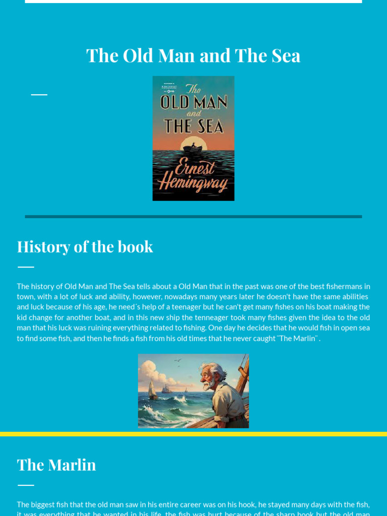 The Old Man and The Sea Slides | PDF