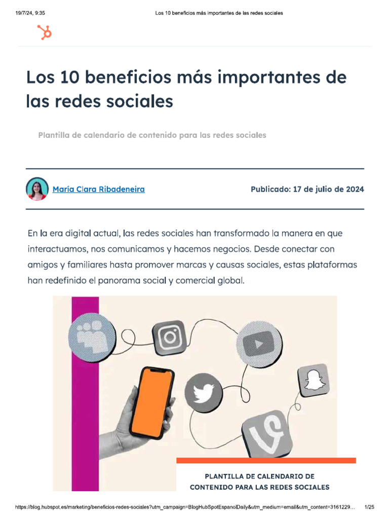 Definición Redes Sociales | PDF