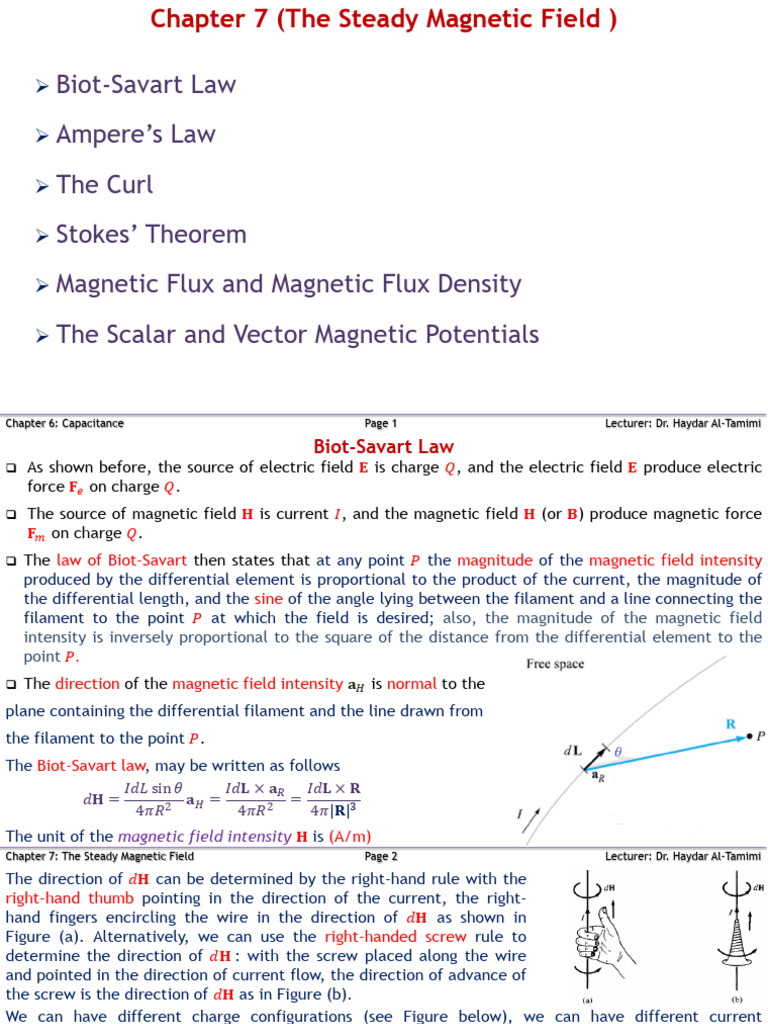 Chapter 7 (Lecture 1 ) | PDF