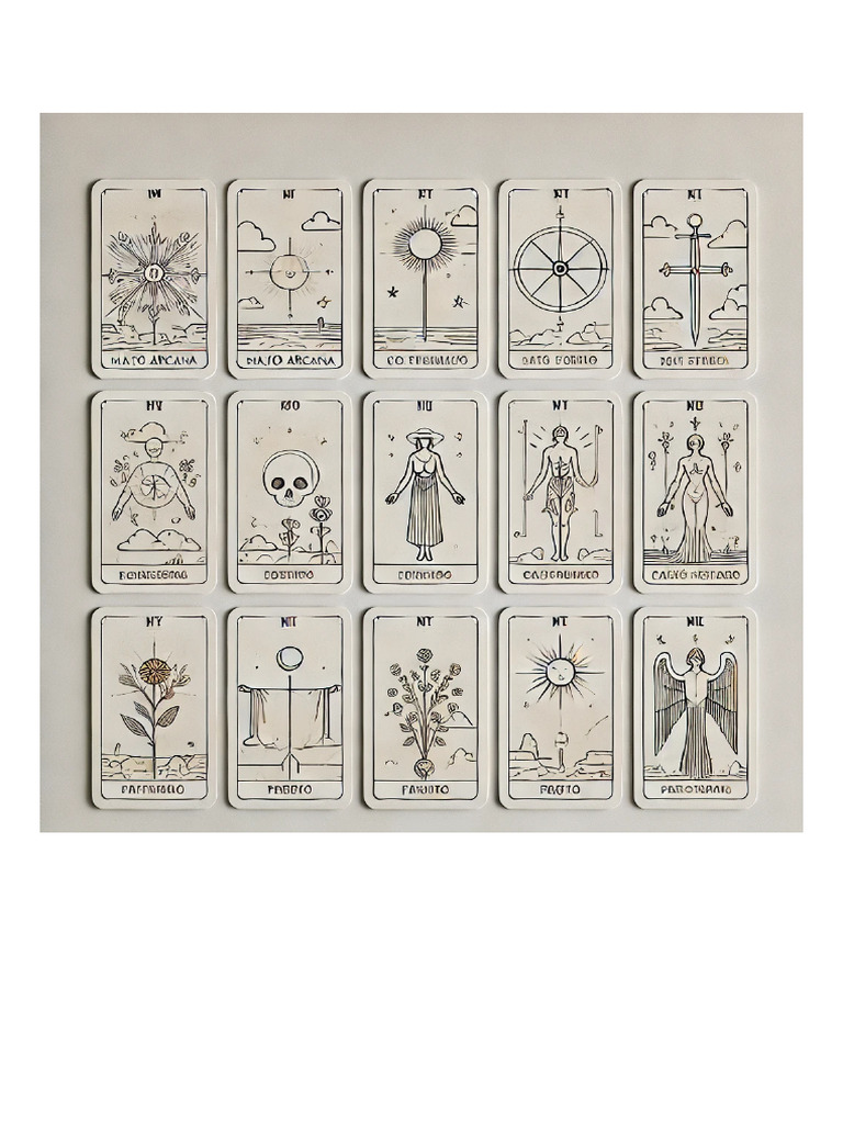 Taro 22 Arcanos Maiores | PDF