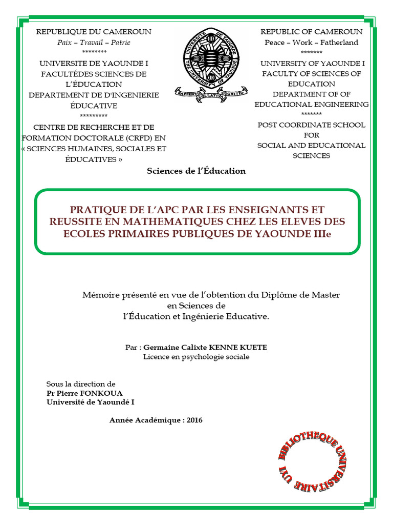 Enset Ebo BC 21 0316 | PDF