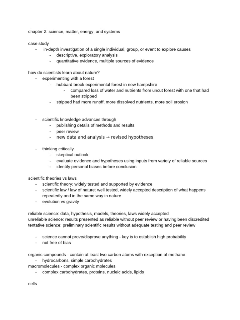 Chapter 2 Peardeck Notes | PDF