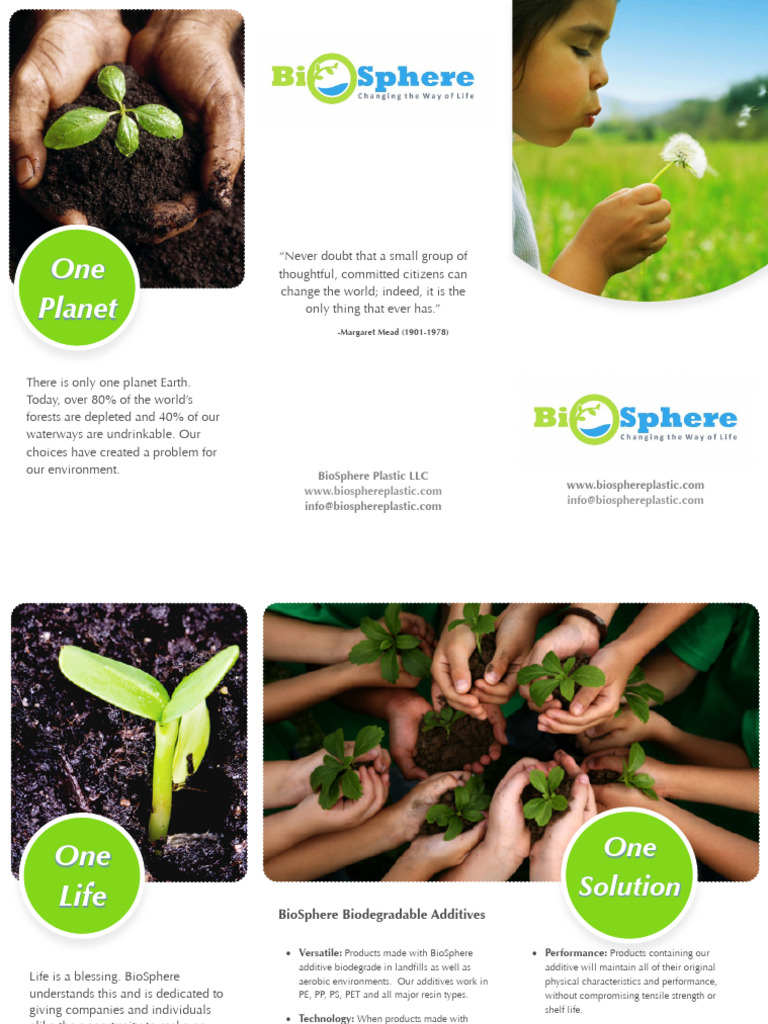 Presentacion Biosphere | PDF