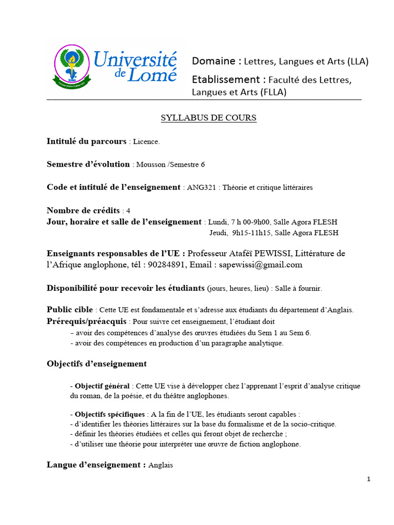 ANG 320_Support de Cours | PDF ANG 320_Support de Cours | PDF