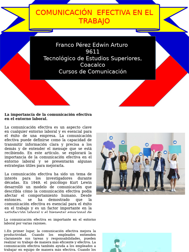 Comunicacion efectiva | PDF