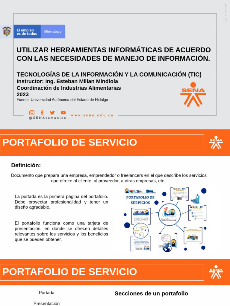 Portafolio - de - Servicio | PDF