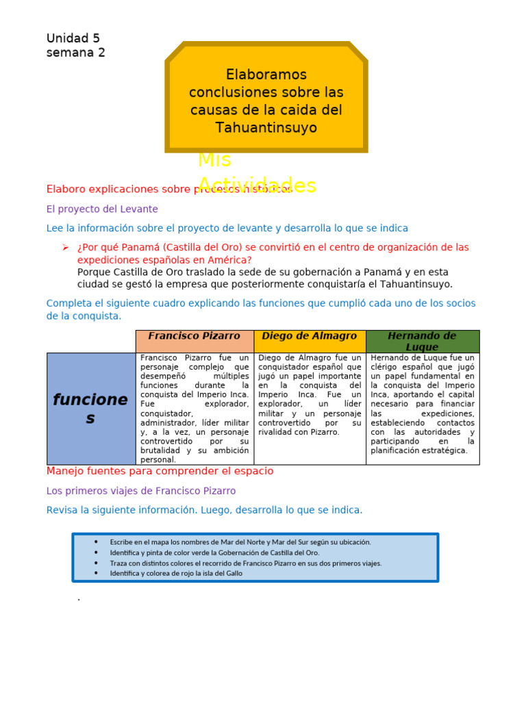 Elaboro Explicaciones Sobre Procesos Históricos | PDF | Francisco ...
