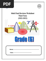 Grade 7 Mathematics | PDF | Mean | Summation