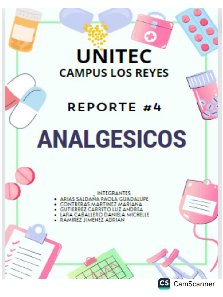 REPORTE 4 FARMACOLOGÍA(2) | PDF