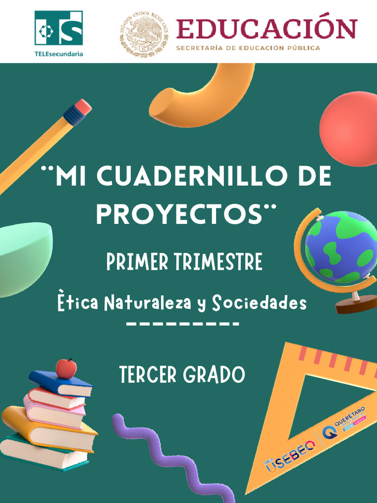 Mi Cuadernillo de Proyectos Etica, Naturaleza y Sociedades Tercero ...