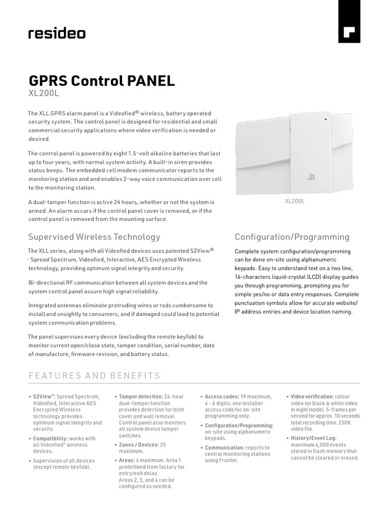 XL200L - Product Data Sheet | PDF