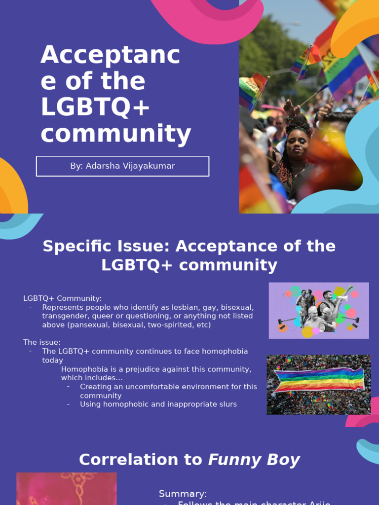 Acceptance of The LGBTQ+ Community | PDF