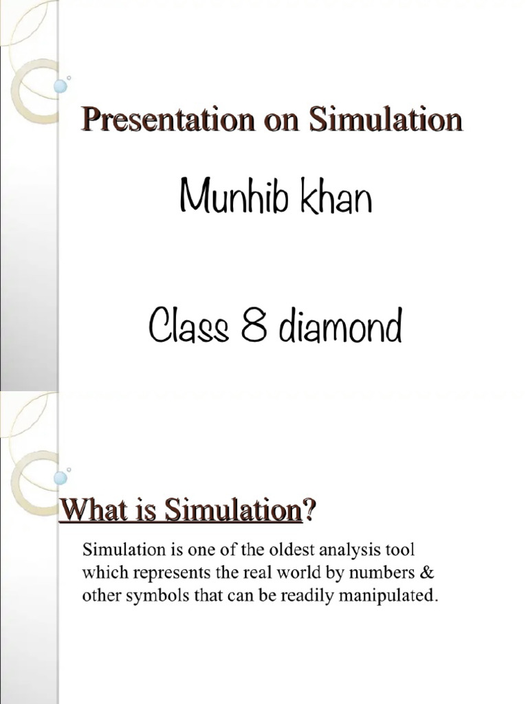 Simulation 1 Pdf