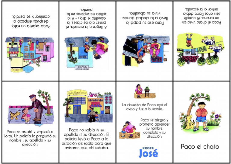 Paco el chato - Mini Cuento | PDF