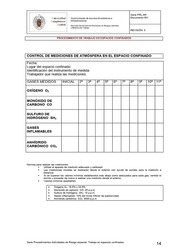Hoja de Mediciones | PDF