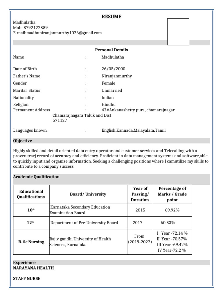 Resume Updated | PDF