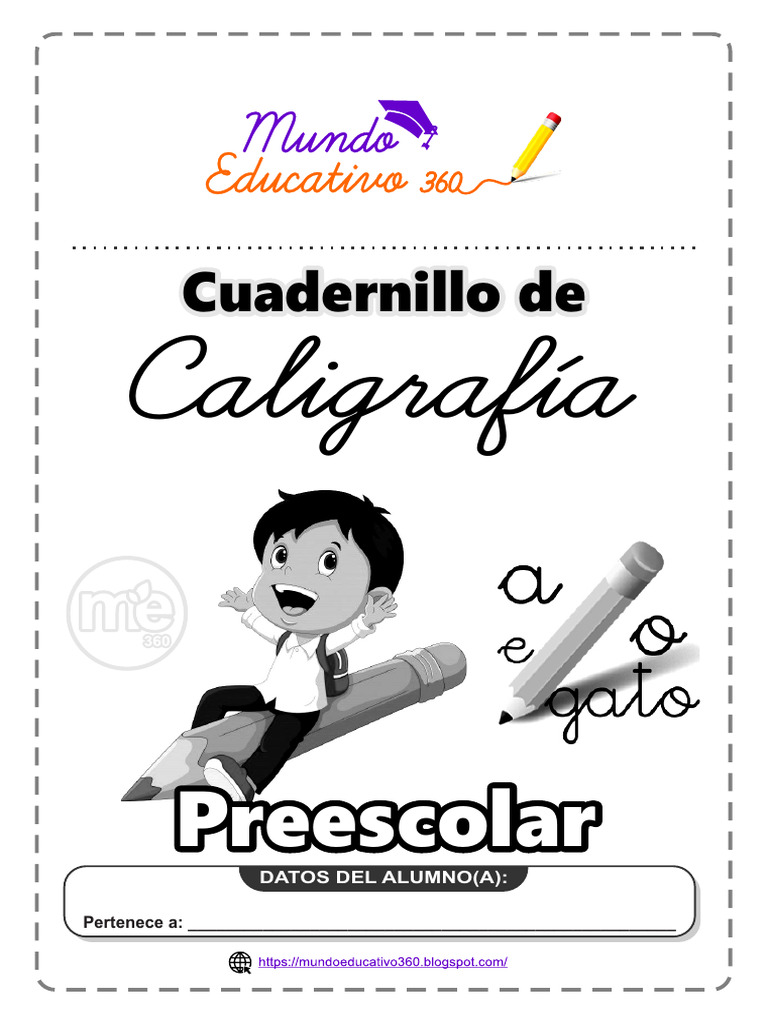 Cuaderno Caligrafia Inicial Me360 | PDF
