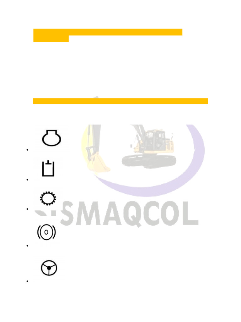 Simbologia de Maquinaria Pesada | PDF