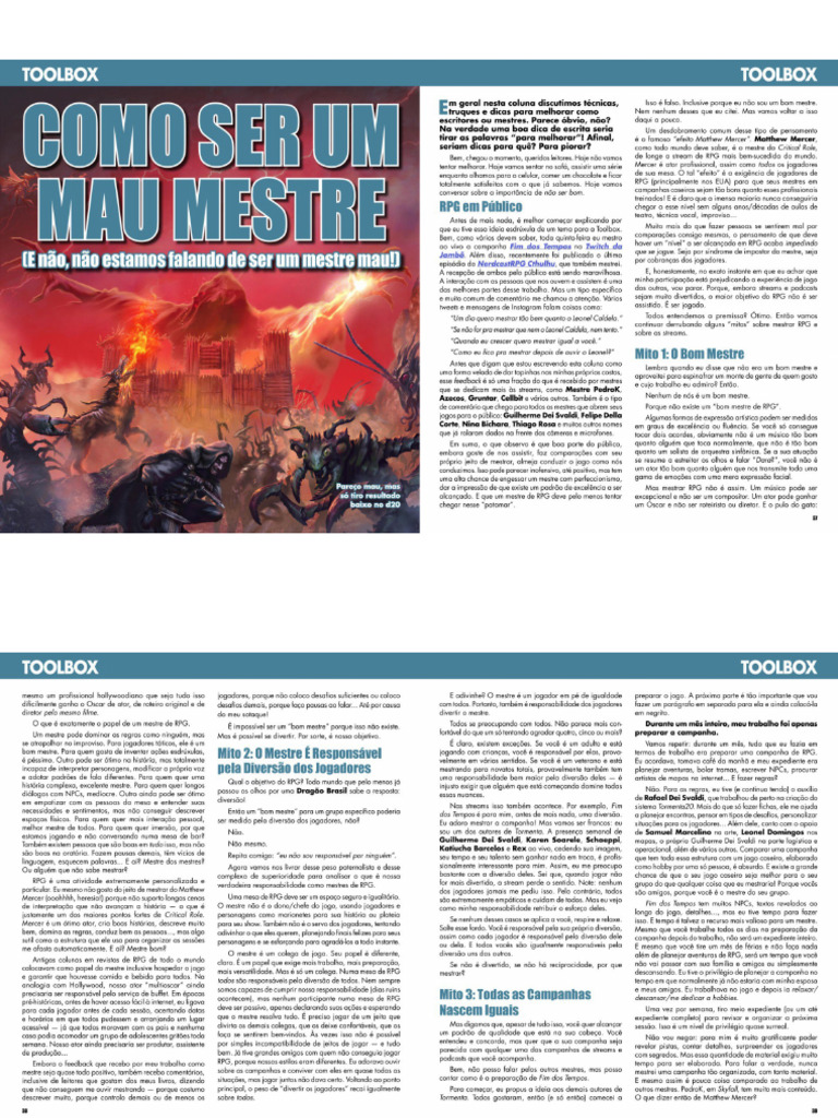 como ser um mau mestre | PDF