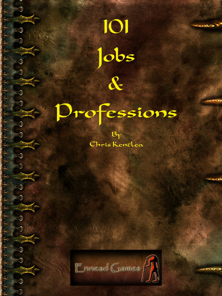 101 Jobs & Professions PDF | PDF