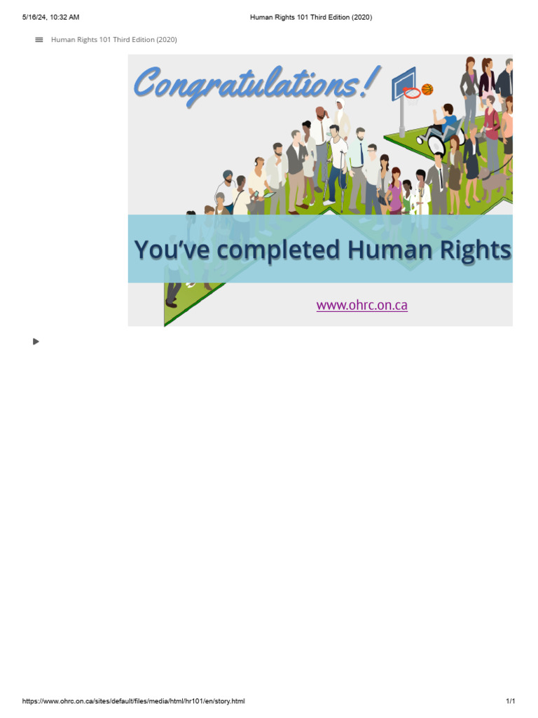 Human Rights 101 Third Edition (2020) | PDF