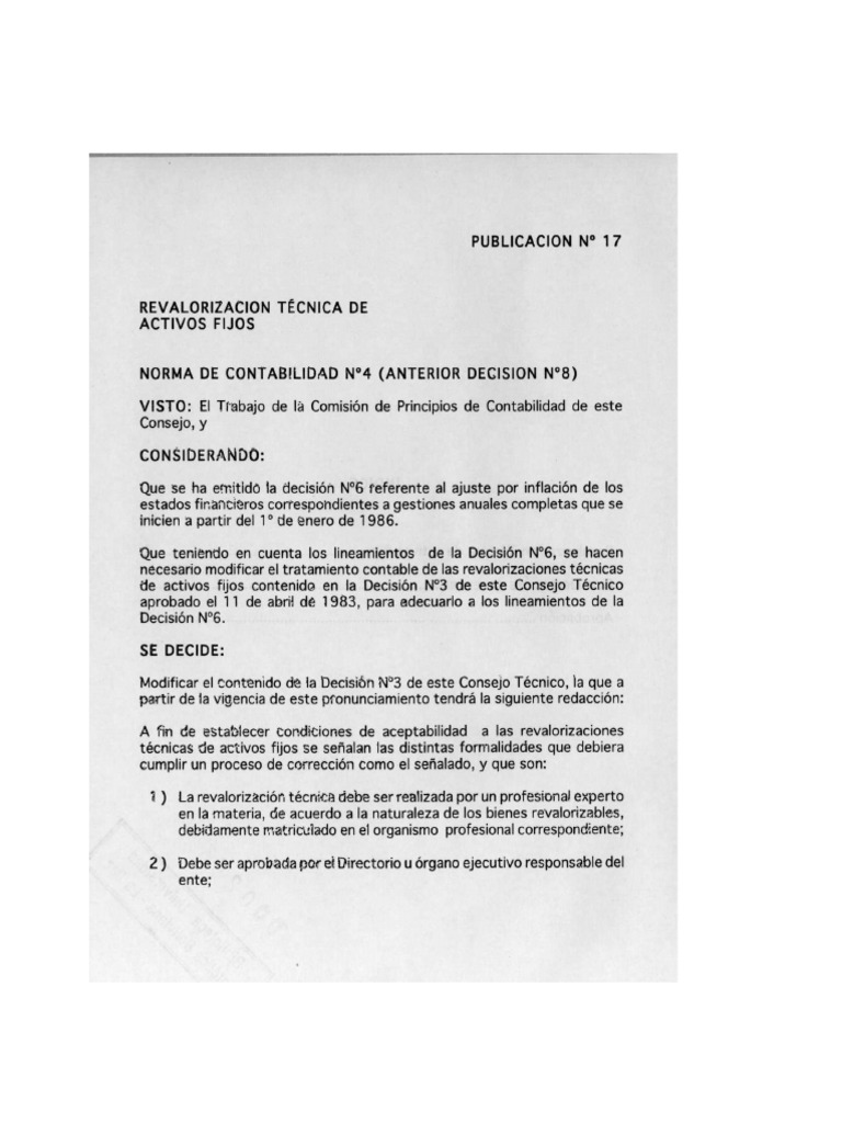 NC - 4 (1) Rev. Tecnica de Activos Fijos | PDF