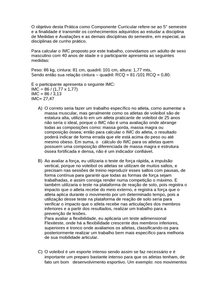 PCC 5° semestre - Dilson | PDF