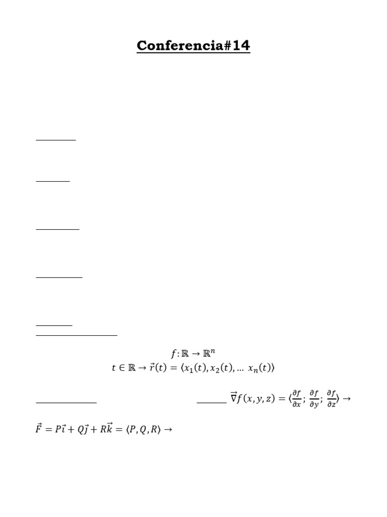 Integral de Línea: Definición y Aplicaciones | PDF | Integral | Curva