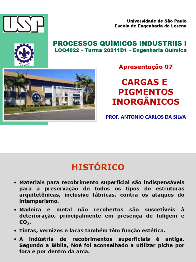 Aula 09 - Pigmentos | PDF