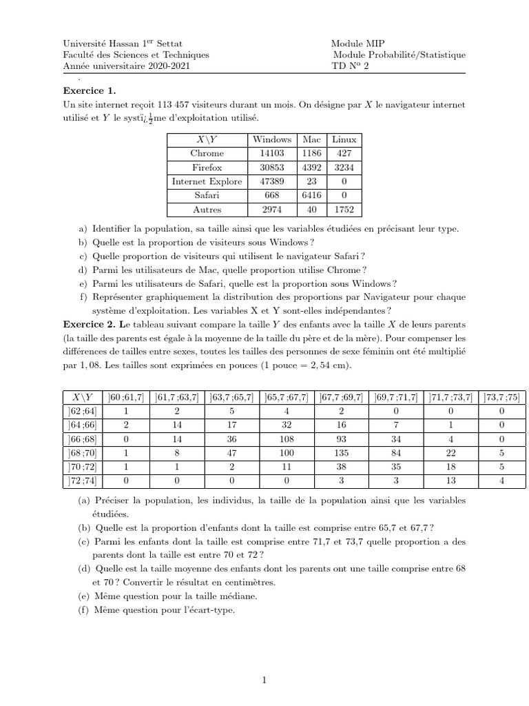 TD2 Mip 2016 17 | PDF