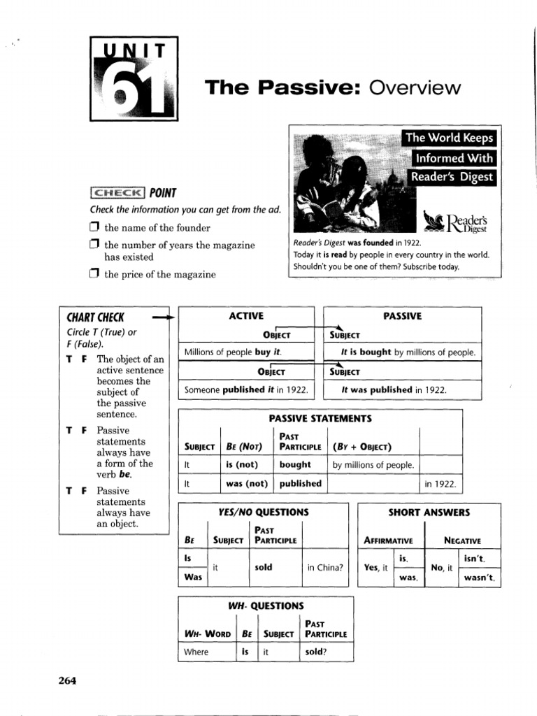 Passive voice Grammar_Express | PDF