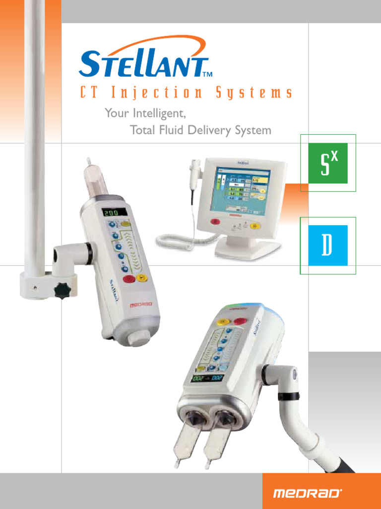 Injector, MedRad Stellant Family CT, Specifications | PDF | Syringe ...