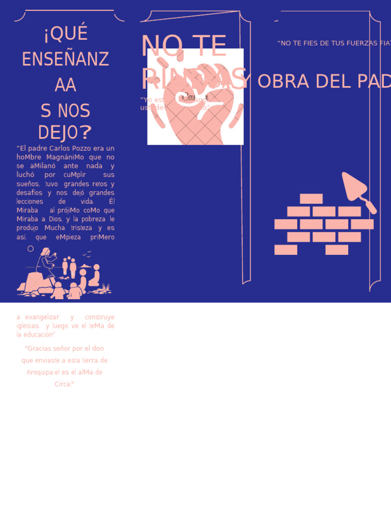 La Vida y Obra Del Padre Pozzo | PDF