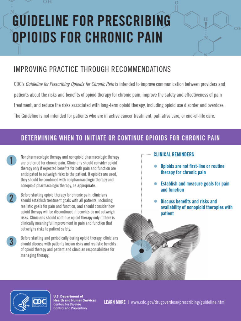 Guidelines - GUIDELINE FOR PRESCRIBING OPIOIDS FOR CHRONIC PAIN | PDF