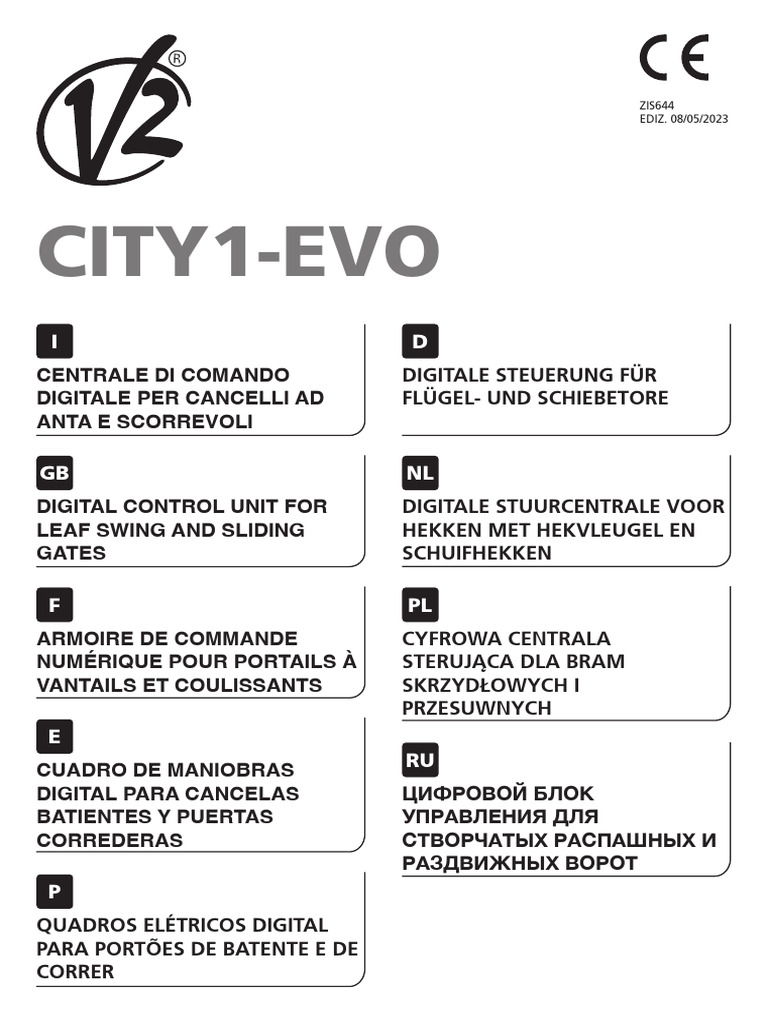 City1-Evo Zis644 08.05.2023 | PDF