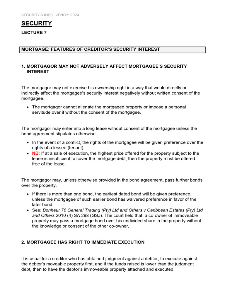 Lecture 7 - Security (2024) | PDF