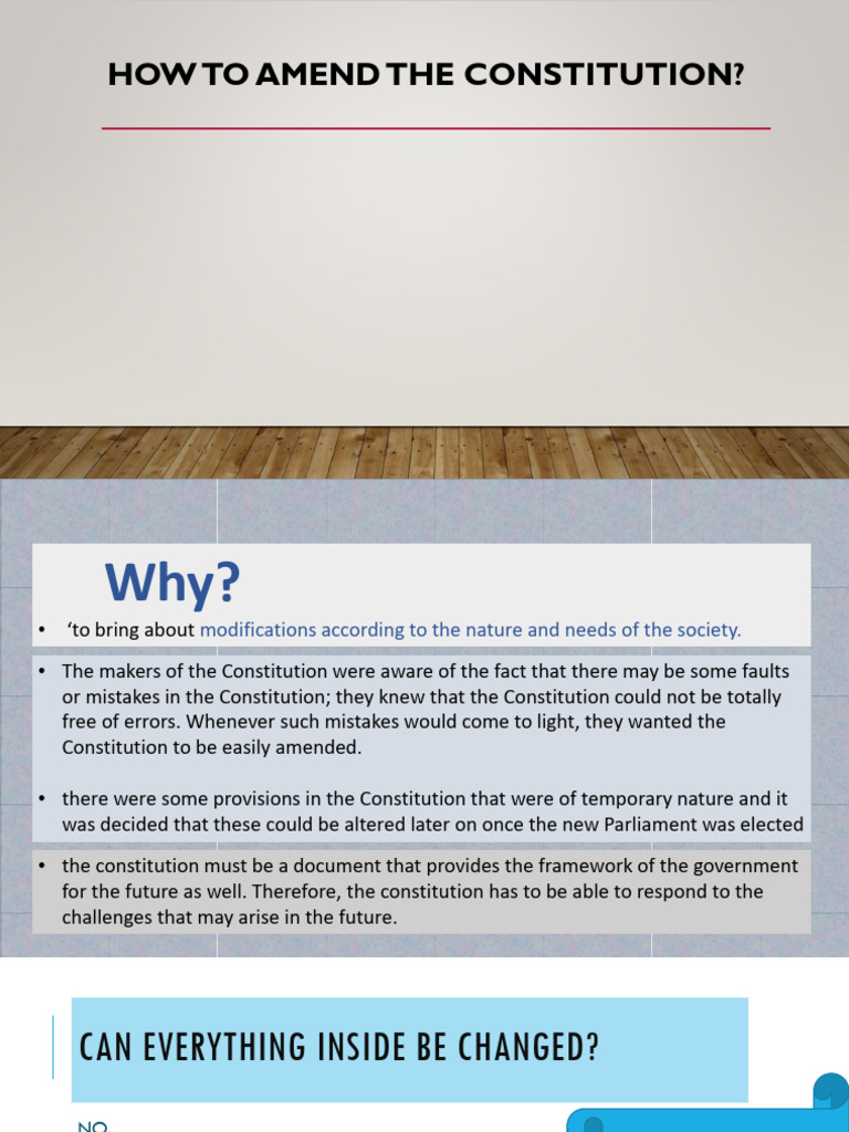 Constitutional Ammendments | PDF