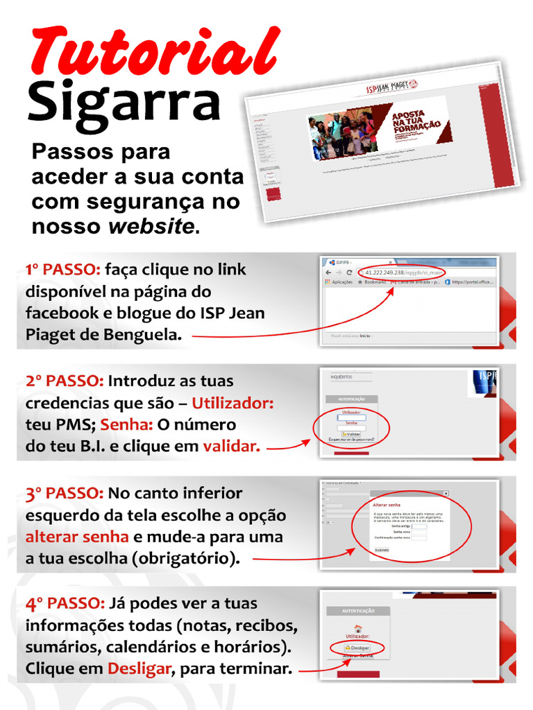 Tutorial Sigarra | PDF
