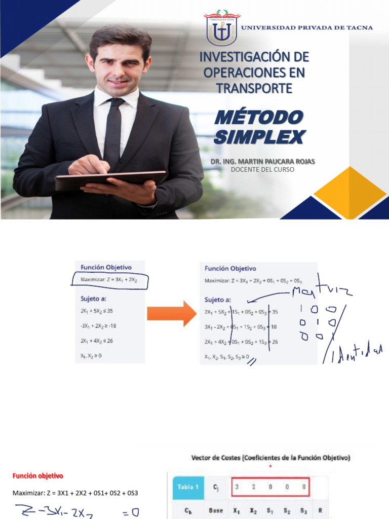Semana 2 Desarrollo Método Simplex F | PDF