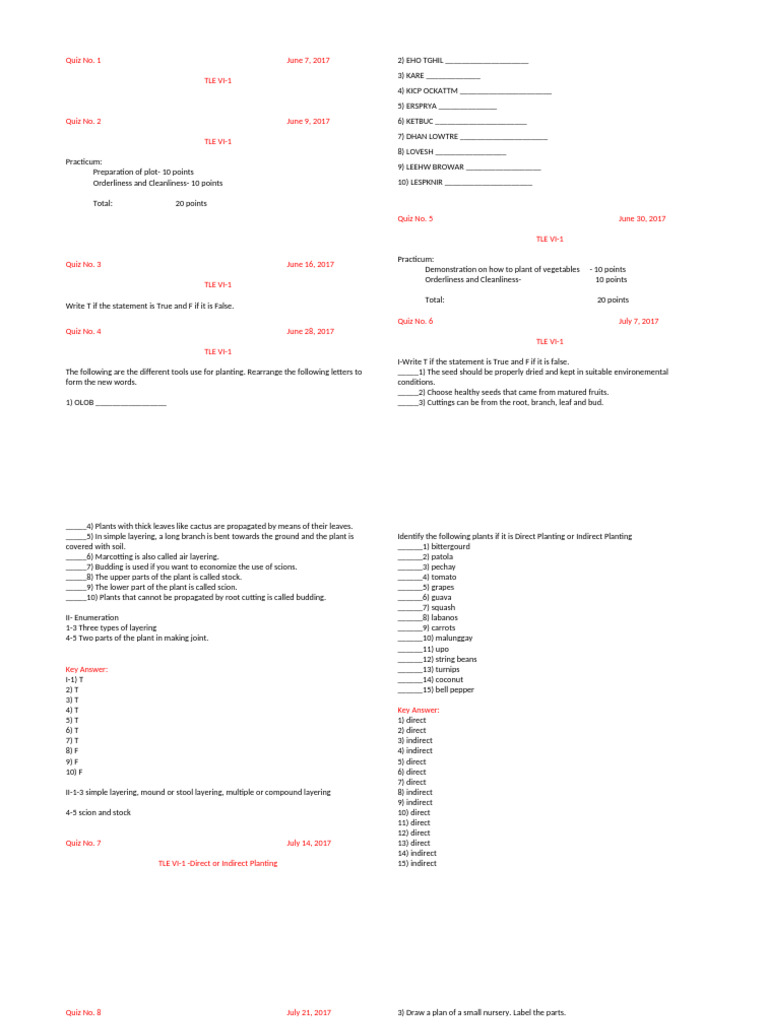 3rd Quarter EPP | PDF