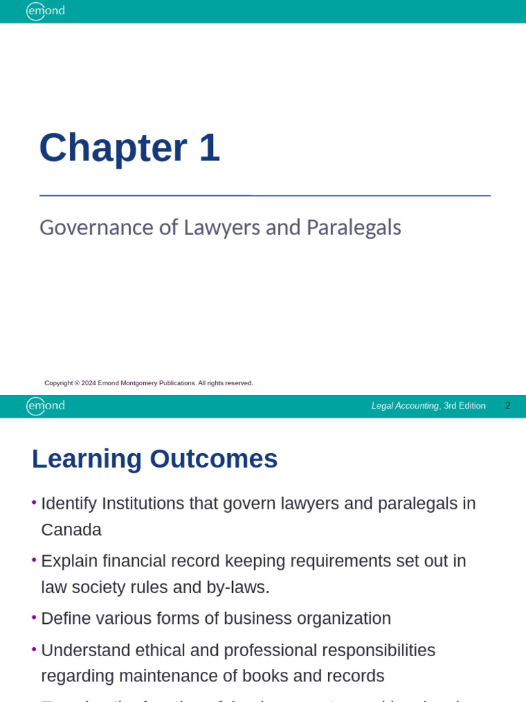 Chapter 1 | PDF | Banks | Paralegal