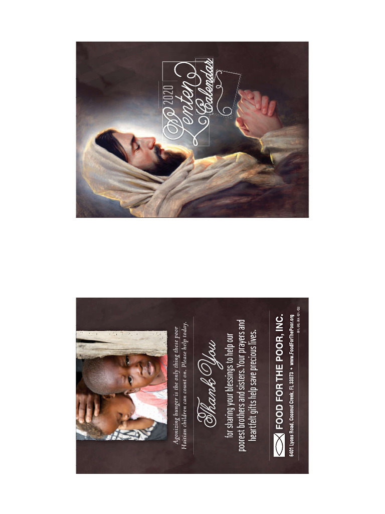 Lent 2020 Booklet | PDF