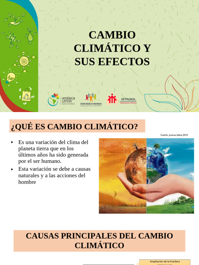 Conceptos Esenciales de Medio Ambiente y Cambio Climático | PDF