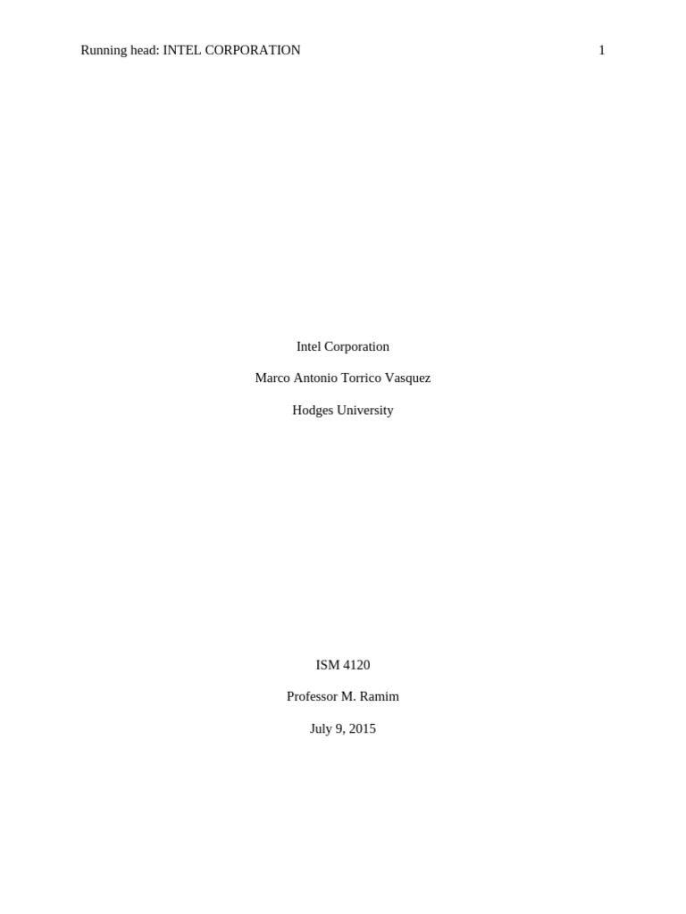 Intel Corporation | PDF