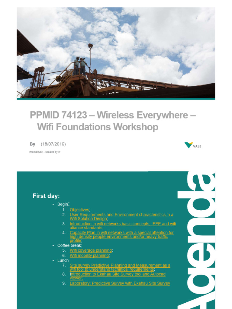 Wireless Everywhere - Wifi Foundations Workshop | PDF
