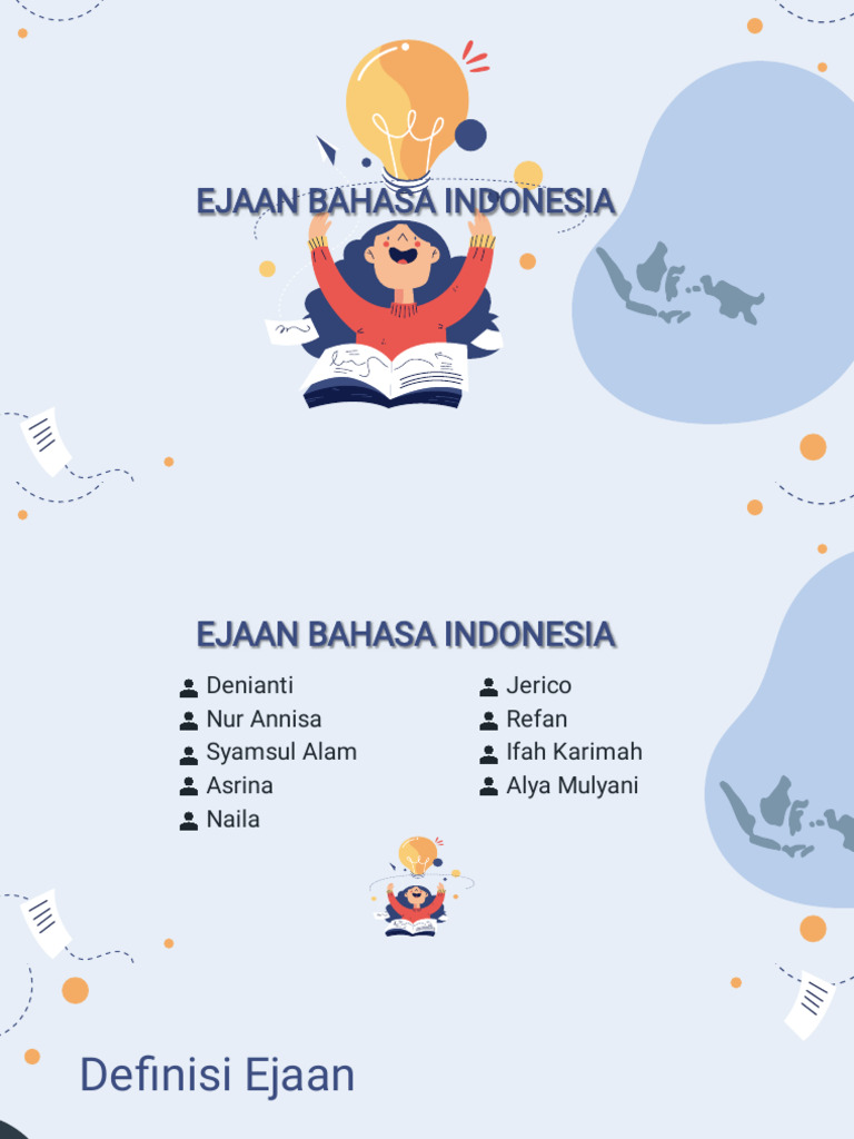 Ejaan Bahasa Indonesia-1 | PDF