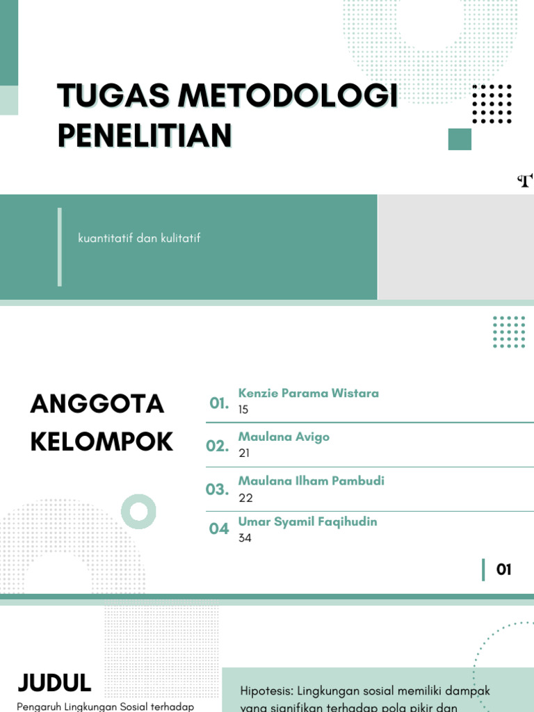 Tugas Metopen X E3 KNZ | PDF