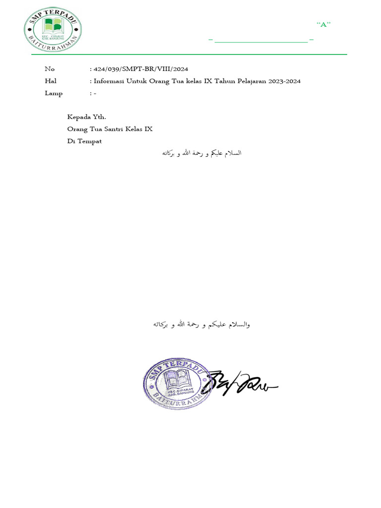 039 Surat Pemberitahuan Jadwal Cap 3 Jari Dan Pengambilan Ijazah Tahun ... 039 Surat Pemberitahuan Jadwal Cap 3 Jari Dan Pengambilan Ijazah Tahun ...