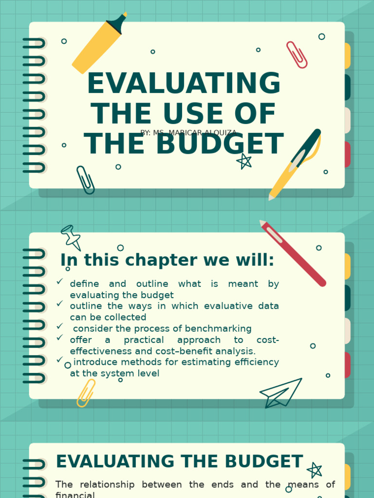 Evaluating The Use of Budget | PDF